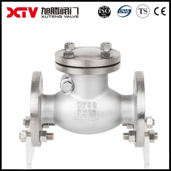 Quality GB/T 12221 DN 15-DN750 Swing Check Valve Direct Sell Wcb/CF8/CF8m 150/300/600 for sale