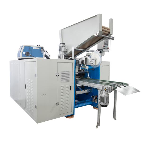 Quality Full Automatic Stretch Aluminium Foil Rewinding Machine with Wood Packaging for sale