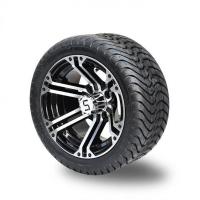 Quality Golf Cart 12 Inch Aluminum Wheel Combo Set for sale