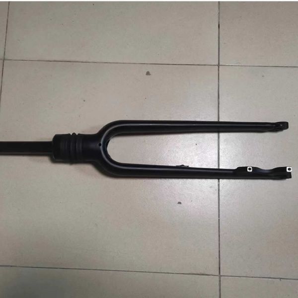 Quality Customized Aluminum Single Shock Bike Fork 35mm travel 100x15 Dropout Disc Brake for sale