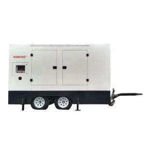 Quality Portable 60kw 3 Phase Trailer Type 75kVA Generator with Towable Mobile Power for sale