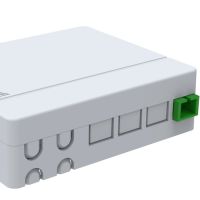 Quality 100.5*85*29mm Telecommunication 4 ports Fiber Optic Faceplate Terminal Junction for sale
