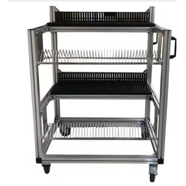 Quality Aluminum Alloy NXT Storage Feeder Cart For FUJI NXT Electric Feeder Charmhigh for sale