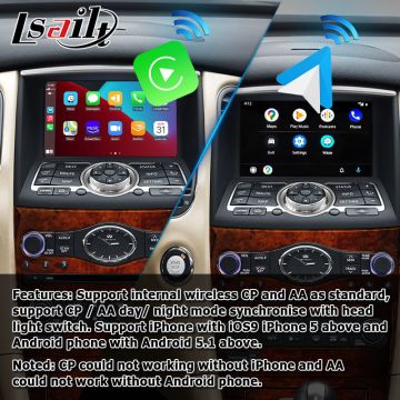 Quality Infiniti QX50 EX35 EX25 EX30d EX37 HD screen wireless Carplay Android Auto for sale