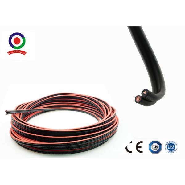 Quality 2x10mm2 Twin Core Solar Cable 1800V DC Tinned Copper 25 Years for sale