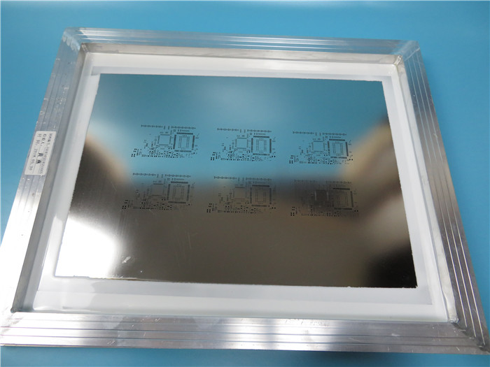 Quality Solder Paste Stencil SMT built on 0.1mm stainless steel foil Assembly Laser Cut for sale