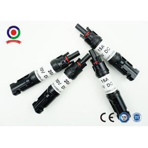 Quality 10A DC1000V Solar Diode Connector IP67 Female Male PPO for sale