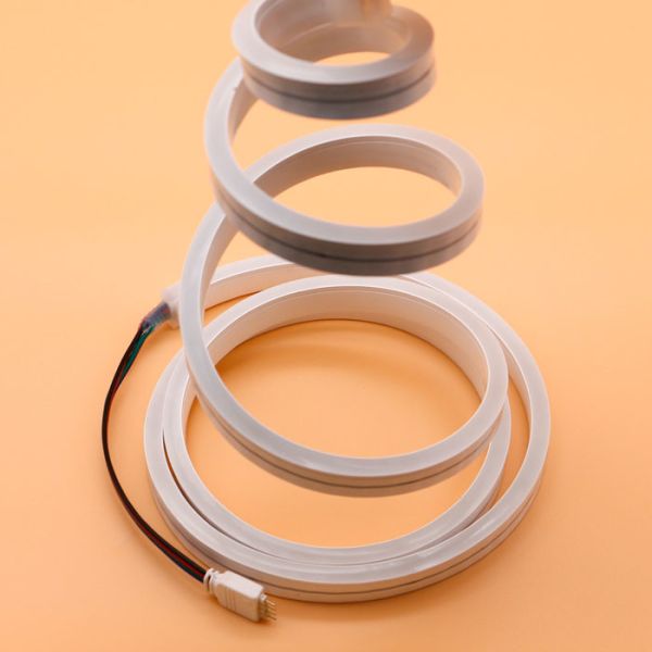 Quality Addressable Rgb LED Neon Light 12v 8 * 16led Silicone Flexible Cuttable Rgbic for sale