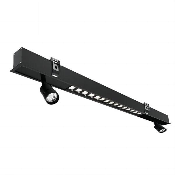 Quality Aluminum Linear LED Strip Lighting , Suspended Strip Light 347V for sale