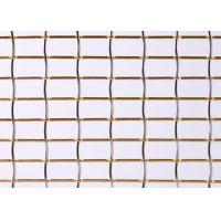 Quality SS321 2.5m Lock Crimp Wire Mesh Square Hole for sale