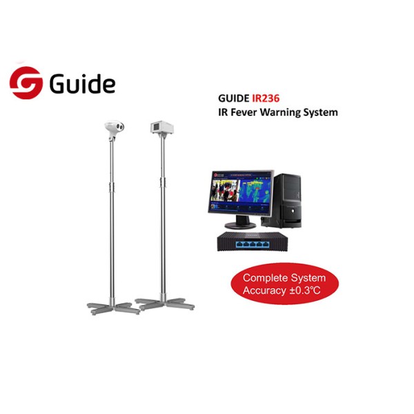 Quality Automated IR Fever Warning System For Airport Metro Stations Hospitals , Thermal Imaging System for sale