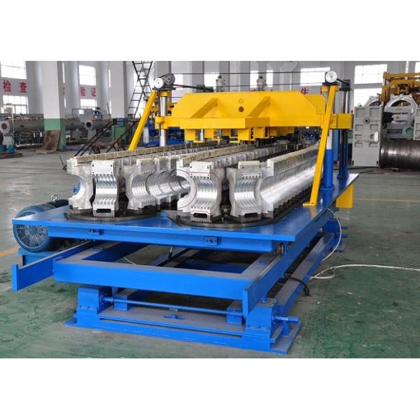 Quality Automatic Single Wall Corrugated Pipe Extrusion Machine , Single Screw Extruding Machine for sale