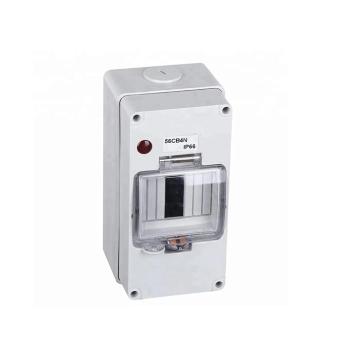 Quality IP66 ABS Weatherproof Distribution Box Plastic Surface Waterproof for sale
