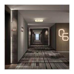 Quality High Pile MACHINE MADE Custom Printing Carpets in Modern Design for Hotel Buyers for sale