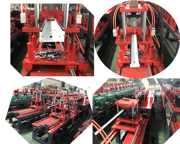  LED light box profile rolling forming machine