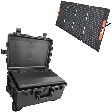 Quality 5000w Portable Power Station Solar Generator For Off Grid Emergency Power for sale