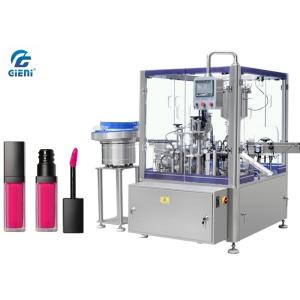 Quality Piston Type Automatic Lip Gloss Filling Machine 1-30ml Volume With 1 Year for sale