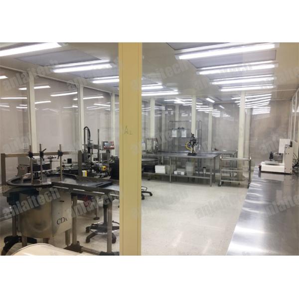 Quality 140m2 13200m3/H Hardwall Clean Room Modular Airlock For Mask Production for sale