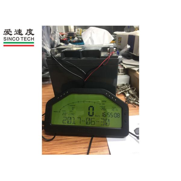 Quality Multifunction Race Car Dashboard / Aftermarket Dash Gauges Sincotec Sensor Kit for sale