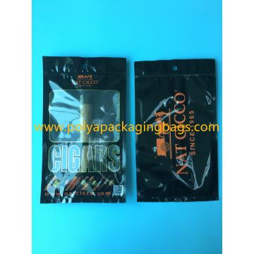Quality High - Grade Zipper Resealable Cigar Humidor With Clear Window for sale