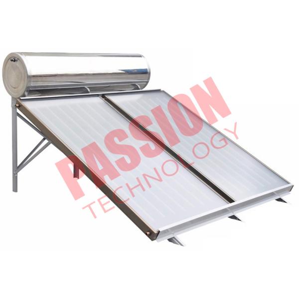 Quality Pressurized Flat Plate Solar Water Heater Rooftop Intelligent Controller for sale