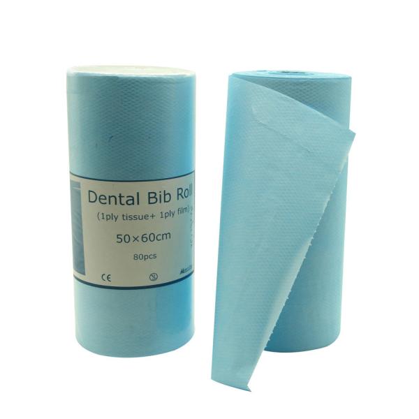 Quality Patient Disposable Dental Bib Roll Waterproof Dental Apron Dental Consumable for sale