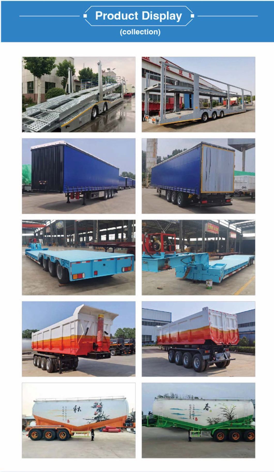 Anton 3 Axle Steped Type Skeleton Semi Trailer for 20/40FT Container Transport