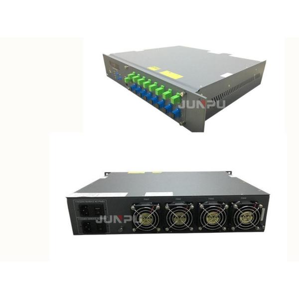 Quality High Power 1550 Pon Edfa Optical Amplifier Wdm Combiner 16 Outputs Per 19dbm,1550 edfa for sale