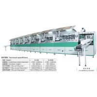 Quality 600*250mm 2000pcs/Hr Multicolor Screen Printing Machine For Bucket for sale