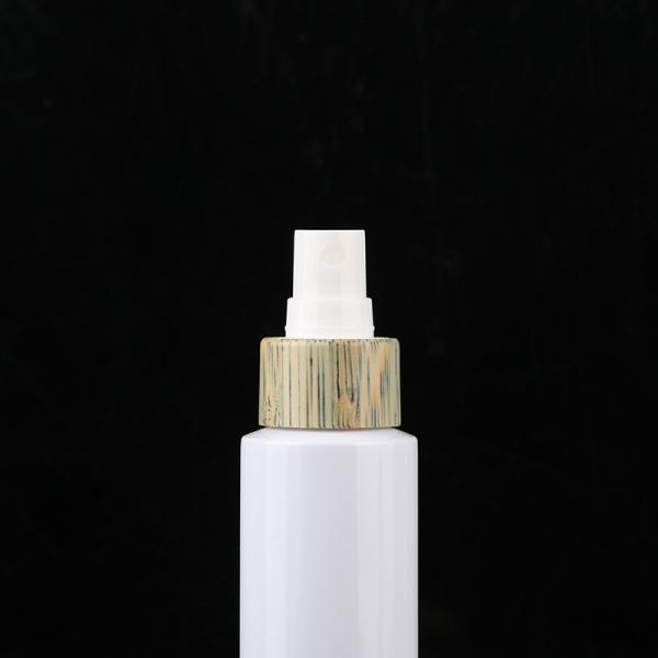 Quality 100ml 150ml Bamboo Pump Plastic Lotion Bottles for sale