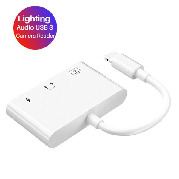 Quality Multi Function 3 Ports USB OTG Cable Adapter FCC USB OTG Hub for sale