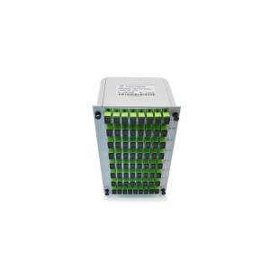 Quality Cassette Type Multimode Fiber Splitter SC / UPC Connector For Data Communication for sale