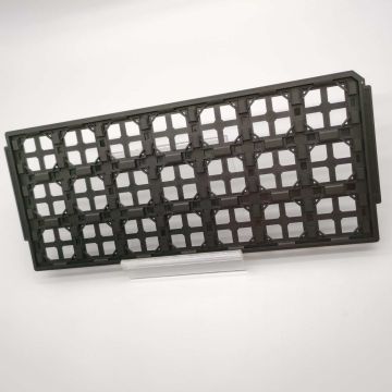 Quality Customized Black ESD JEDEC IC Trays Ultrasonic Cleaning For PCBA Module for sale