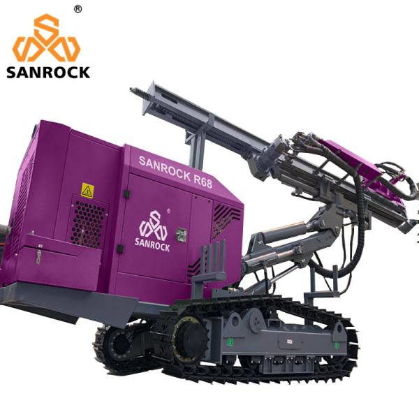 Quality Hydraulic Crawler DTH Drilling Machine Mining Borehole High Efficiency for sale