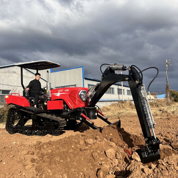 Quality 120HP Rubber Track Crawler Tractor Manufacturers With Excavator for sale