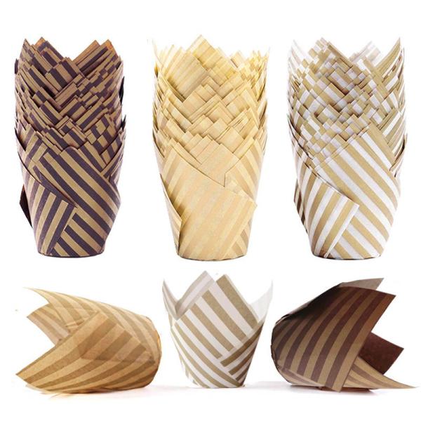 Quality 30-Day Return Policy Disposable Custom Paper Cake Cups for High Temperature for sale