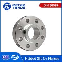 Quality Flanges Slip On DIN 86029 Slip On Flanges Hub PN 10 Carbon Steel Slip On Flange for sale