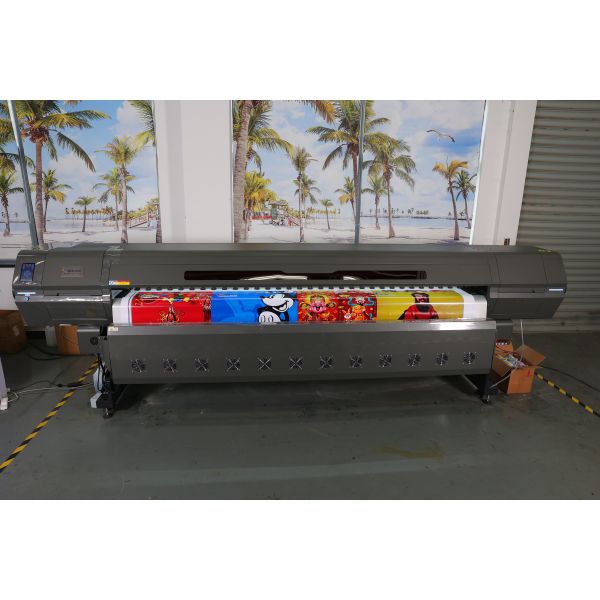 Quality Factory Supply Large Flatbed UV Printer C8 (4 heads) 4 Colors 3.2M Large Format for sale