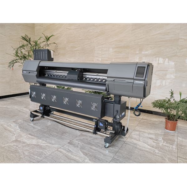 Quality Large Format Printer ECO Solvent Based Printer 1.6M I3200 (3 Heads) 6 Color Eco for sale