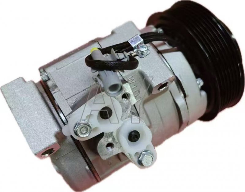 Quality TOYOTA FORTUNER AC Compressor with PV7 Grooves 120mm Pulley Diameter and 12V for sale