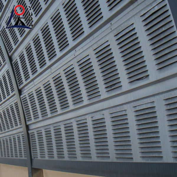 Quality 2m~4m Sound Barrier Fence Road Noise Barrier Panel Walls For Highway Road for sale