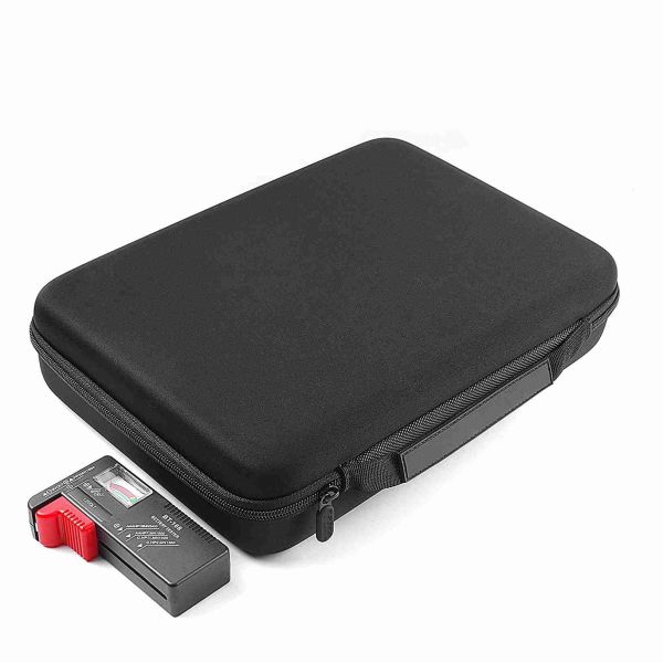 Quality zipper EVA 140 battery Storage Organizer With Tester for sale