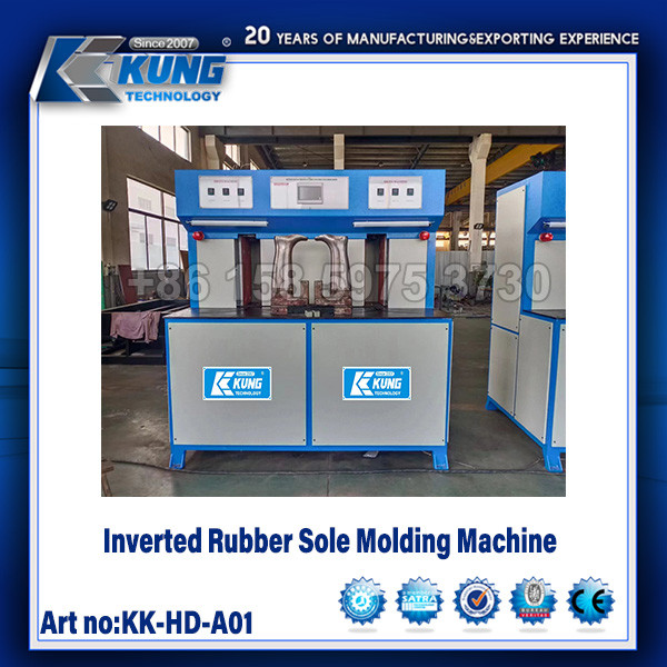 Quality Inverted Rubber Sole Molding Machine Rubber Outsole Making Machine for sale