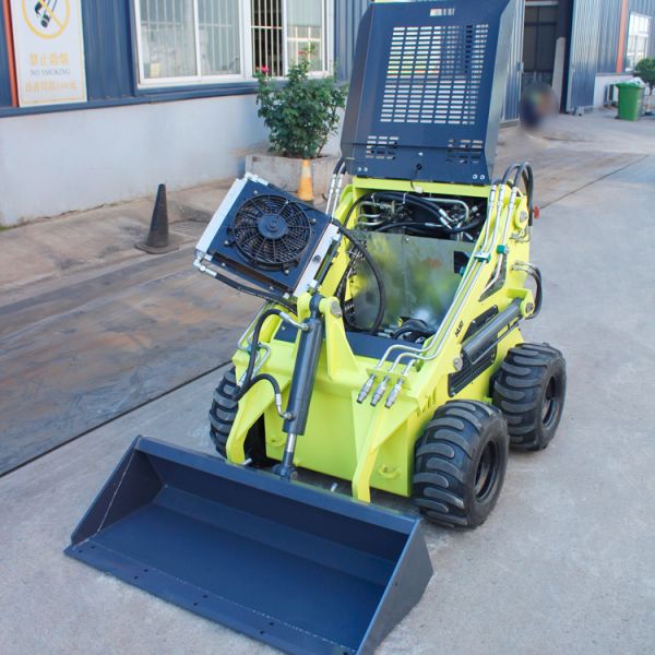 Quality Cheap Walk Behind Wheel Mini Loader Skid Steer Attachments Remote Control Log for sale