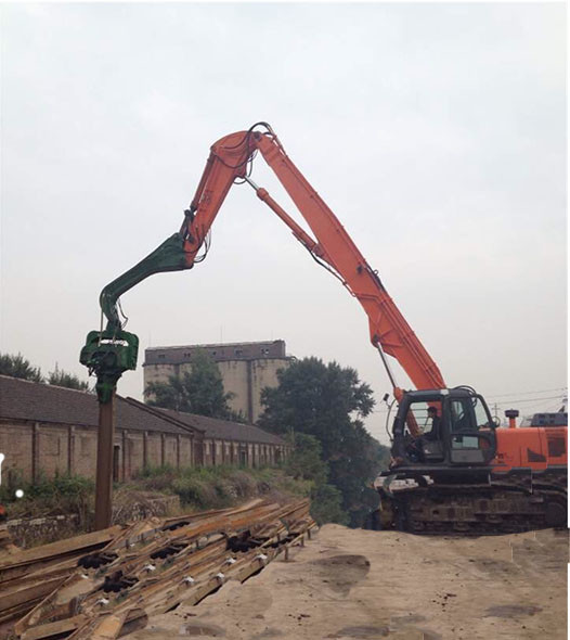 Quality Customization Excavator Pile Driving Boom Powerful For 320 SK300 R505 for sale