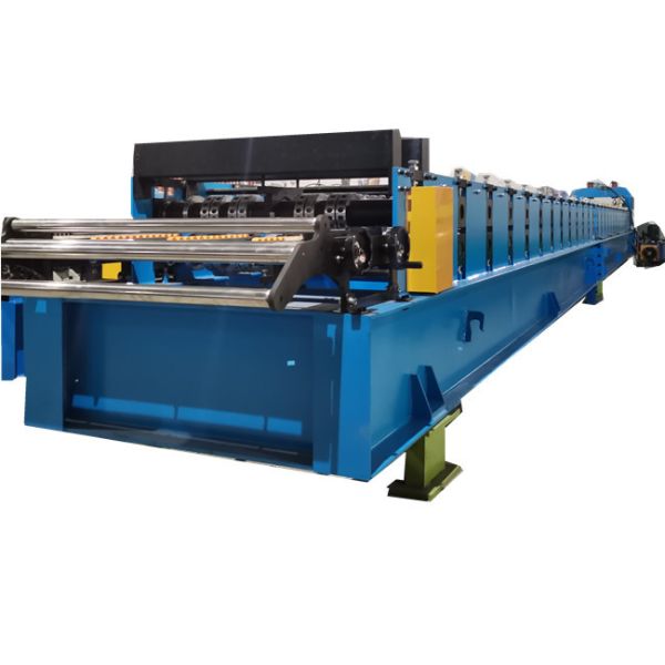 Quality 11kw Floor Deck Roll Forming Machine PLC 90mm Shaft For Jordan for sale
