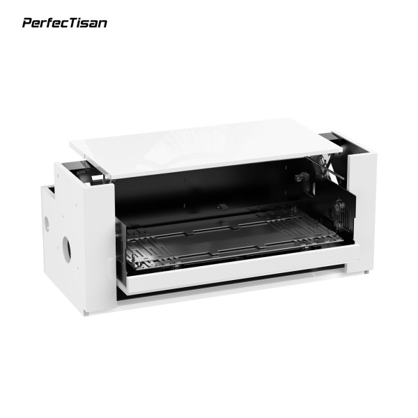 Quality Smart Projector Cabinets White Ultra Short Throw Projector Stand OEM Motorized Laser TV Cabinet for sale