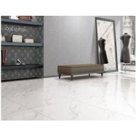 Quality 600x600mm White Carrara Full Body Porcelain Floor Tile 9.8mm for sale