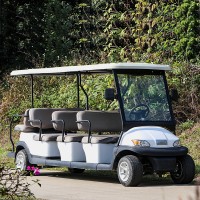 Quality 11 Passenger Electric Sightseeing Car 48V Trojan Battery /Curtis Controller for sale