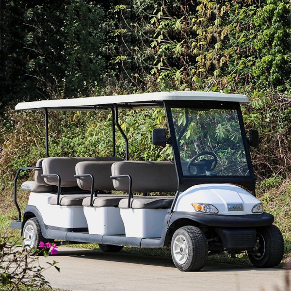 Quality 11 Passenger Electric Sightseeing Car 48V Trojan Battery /Curtis Controller for sale